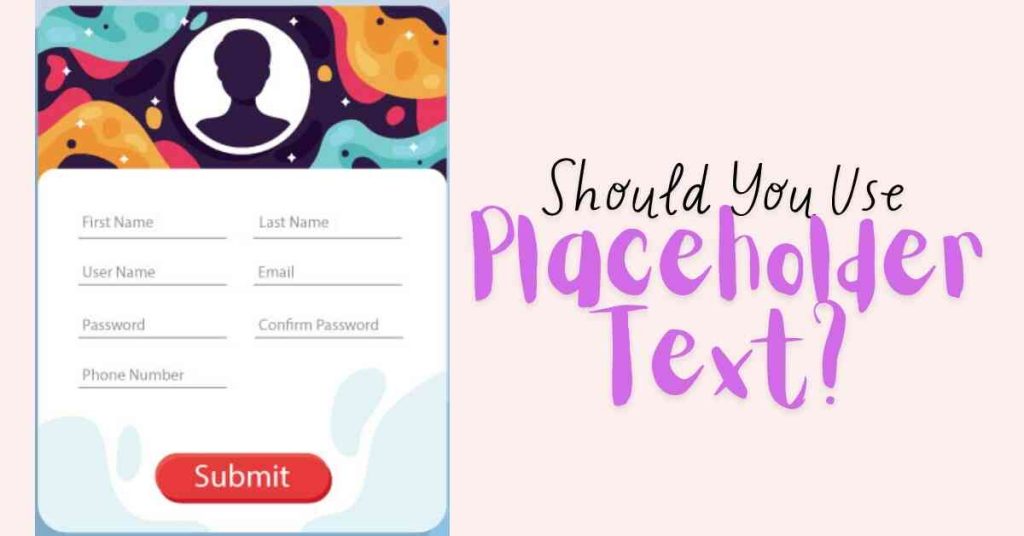 Should You Use Placeholder Text? - Lipsum Hub