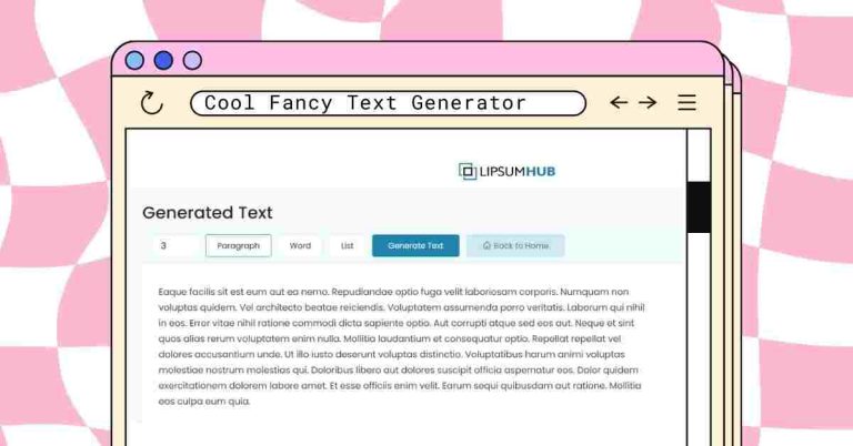 Cool Fancy Text Generator - Lipsum Hub
