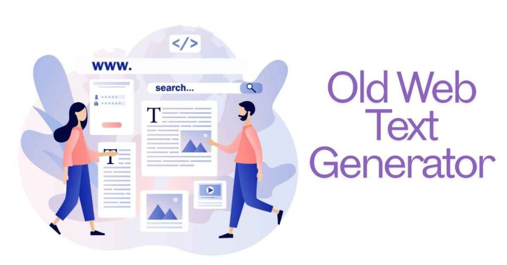 Old Web Text Generator - Lipsum Hub